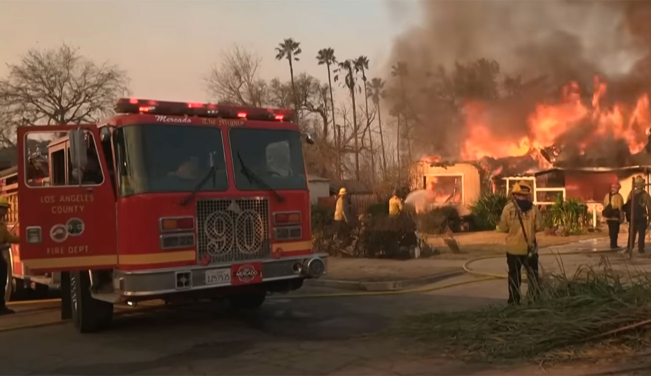 Nouvel incendie dévastateur au nord de Los Angeles : plus de 50 000 ...